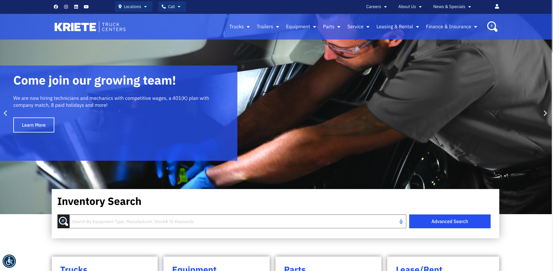 Kriete Truck Centers AI Storefront with Hubspot CRM